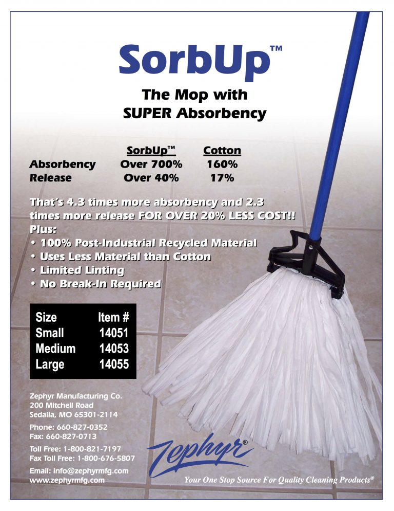 Spill Cleanup - Zephyr Manufacturing Co